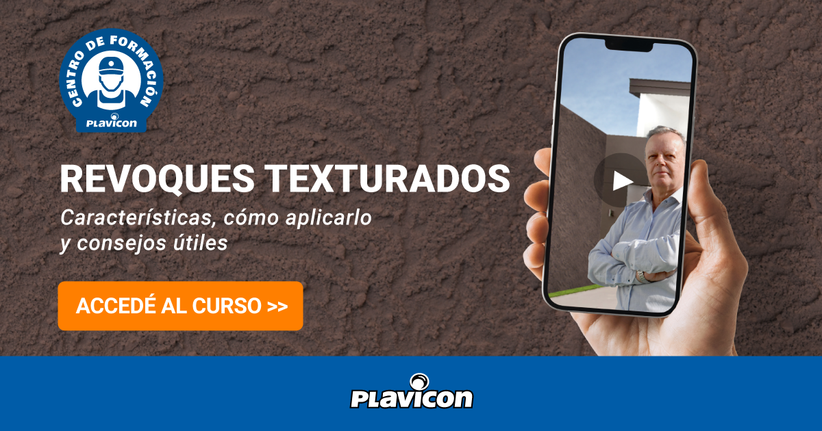 Curso Revoques Texturados I Centro de Formación Plavicon