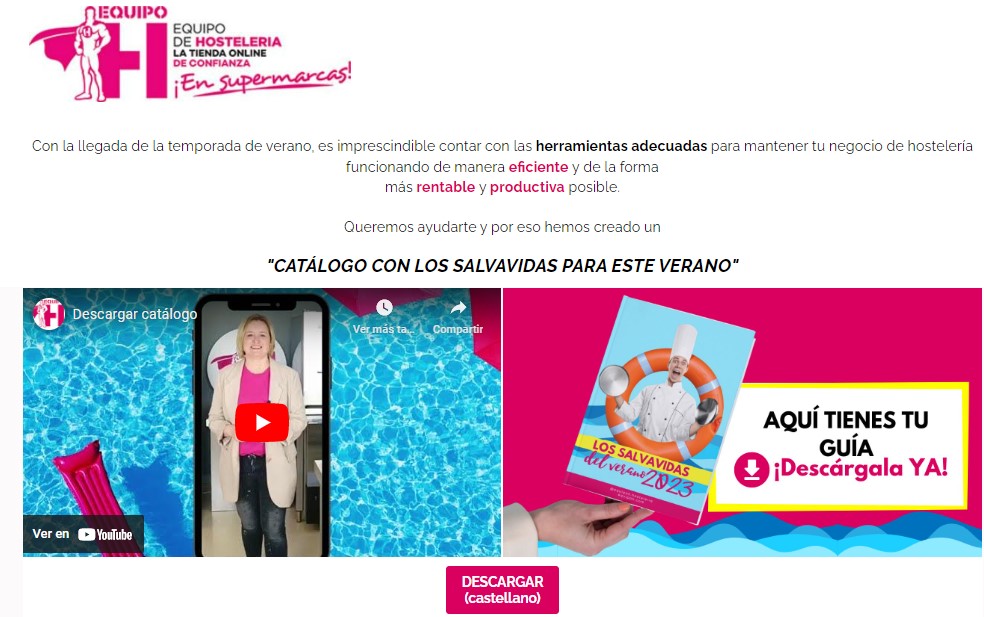 Catálogo verano SALVAVIDAS